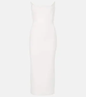Alex Perry Bridal Strapless Midi Dress