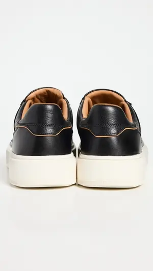 Allen Edmonds Oliver Leather Sneakers - Black