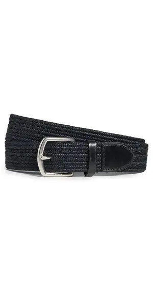 Rlx Ralph Lauren Braided Belt - Black