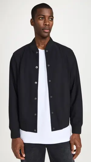 Theory Precision Ponte Murphy Jacket - Black