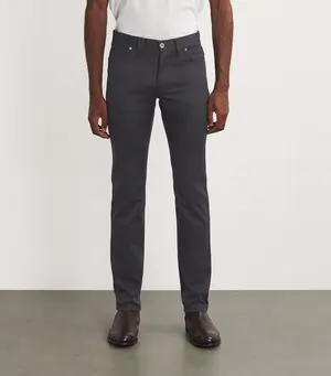 Brioni Stretch-cotton Straight Chamonix Jeans