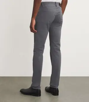 Brioni Stretch-cotton Meribel Jeans - Grey