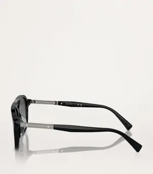 Brunello Cucinelli Acetate Bc4001s Sunglasses - Black