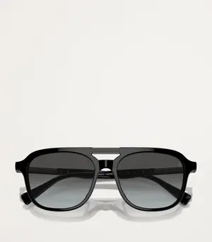 Brunello Cucinelli Acetate Bc4001s Sunglasses - Black