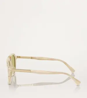 Brunello Cucinelli Acetate Bc4001s Sunglasses - Green