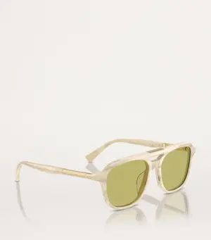 Brunello Cucinelli Acetate Bc4001s Sunglasses - Green