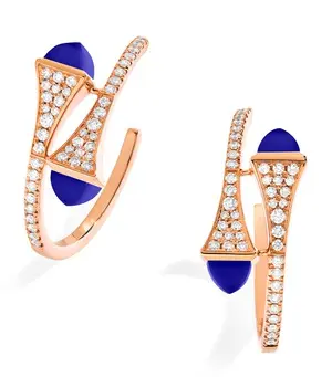 MARLI NEW YORK Small Cleo Hoop Earrings - Rose Gold