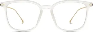 Zenni Classic Full Rim Square Eyeglasses With Universal Bridge Fit