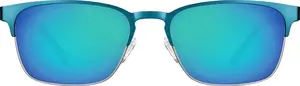 Zenni Classic Browline Mixed Frame Eyeglasses