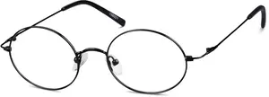 Zenni Lightweight Round Eyeglasses - Black