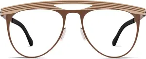 Zenni Experimental Aviator Full Rim Glasses