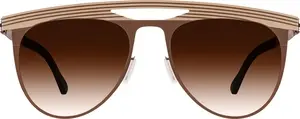Zenni Experimental Aviator Full Rim Glasses