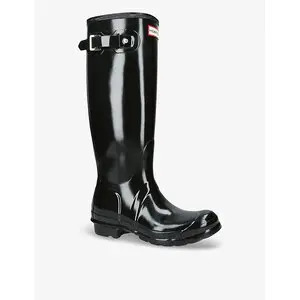 Hunter Original Gloss Wellington Boots - Black