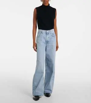 AGOLDE Low Curve Wide-leg Jeans