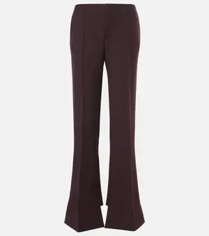Chloé Wool Wide-leg Trousers