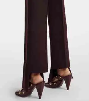Chloé Wool Wide-leg Trousers