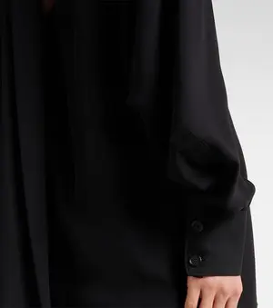 Khaite Bex Silk Blouse