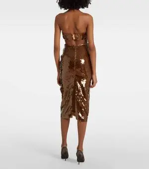 BLAZÉ MILANO Sequined Bra Top