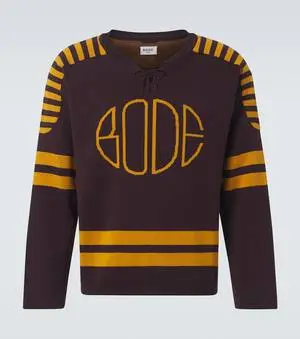 Bode Drop Shoulder Sweaters For Men