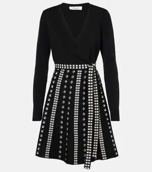 Diane Von Furstenberg Chelsea Pleated Minidress