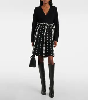 Diane Von Furstenberg Chelsea Pleated Minidress