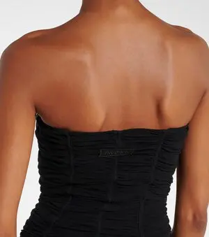 Attico Tulle Bustier Dress