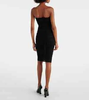 Attico Tulle Bustier Dress
