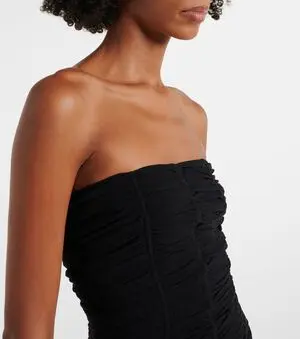 Attico Tulle Bustier Dress