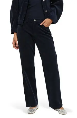 ALEX MILL Darci Corduroy Chinos - Dark Navy