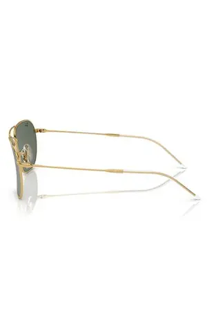 Ray-ban Caravan Reverse 61mm Square Sunglasses - Gold Flash