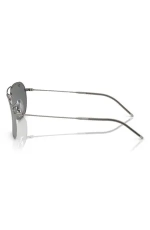 Ray-ban Caravan Reverse 61mm Square Sunglasses - Gold Flash