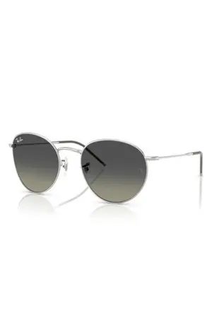 Ray-ban 55mm Phantos Sunglasses - Silver/grey Gradient