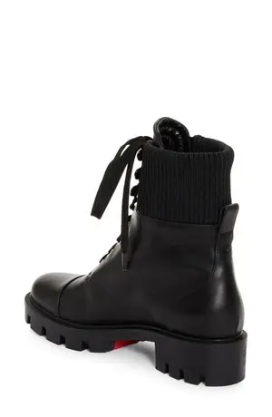 CHRISTIAN LOUBOUTIN En Hiver Lug Sole Bootie