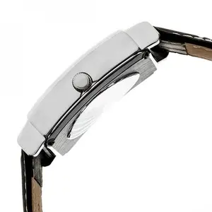 HERITOR AUTOMATIC Frederick Leather-band Watch - Silver/black