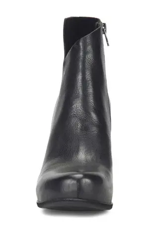 Kork-Ease® Seeley Platform Bootie - Black Leather