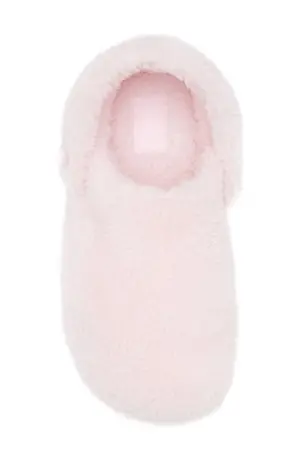 CROCS Classic Cozzzy Faux Fur Slipper Clog - Pink Milk