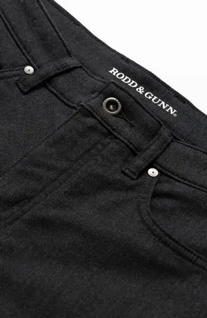 Rodd & Gunn Motion Melange Pants - Onyx