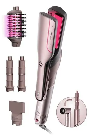 SHARK Flexfusion™ Air & Ceramic System With Air Straightener For Straight & Wavy Hair - Cosmic Blush