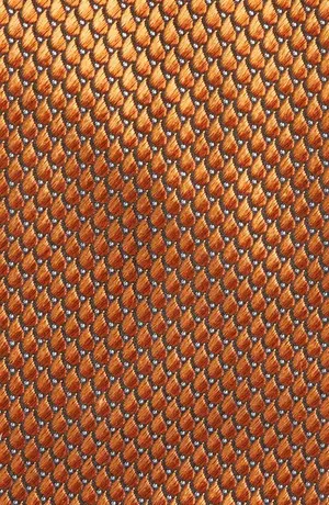 Nordstrom Silk Neck Tie - Orange