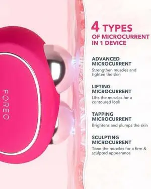 Foreo Bear 2 Facial Toning Device Pink