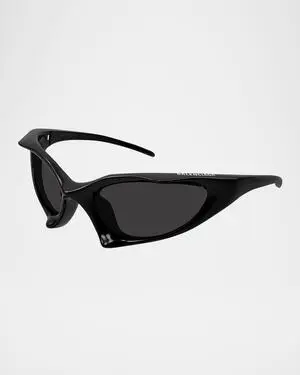 Balenciaga Balenciaga Wrap Sunglasses Shiny Black