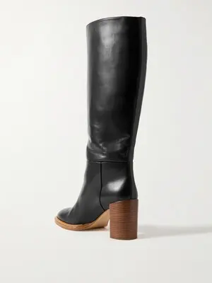 Gabriela Hearst Bocca Leather Knee Boots
