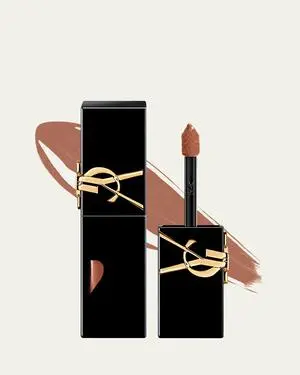 Saint Laurent The Inks Shine Lip Stain - 614 Brown Ignition