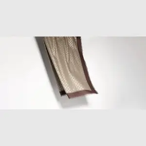 Gucci Laminated Gg Wool Shawl