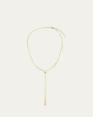Lana Jewelry 14k Yellow Kite Blake Chain Remix Lariat Necklace - Gold