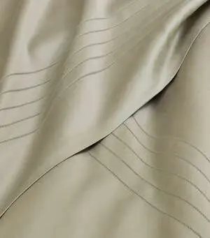 Frette Lush Ajour Super King Oxford Duvet Cover - Green