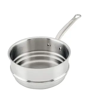 HESTAN Provisions 3-quart Stainless Steel Double Boiler Insert - Silver