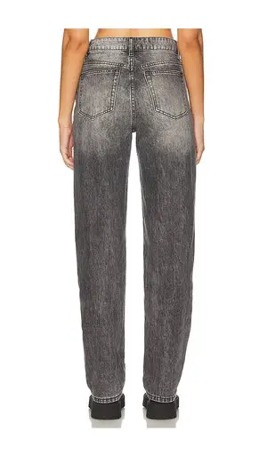Superdown Lanie Rigid Denim Jeans - Washed Grey