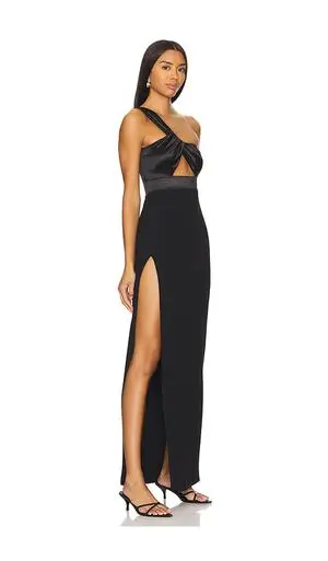NOOKIE Renaissance One Shoulder Maxi Dress