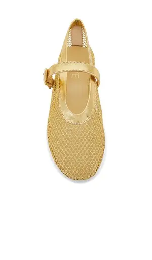 Raye Noam Flat In Metallic